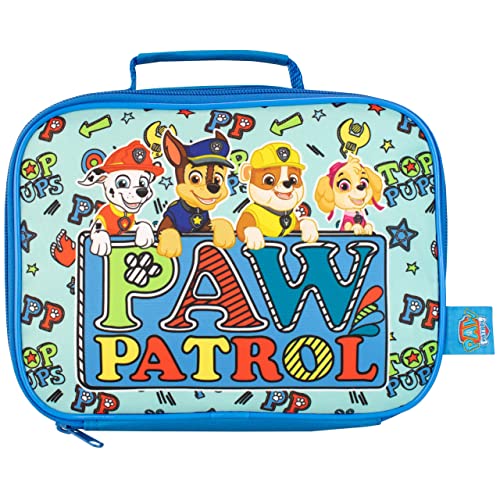 Paw Patrol Kids Backpack and Lunchbag Set Blue