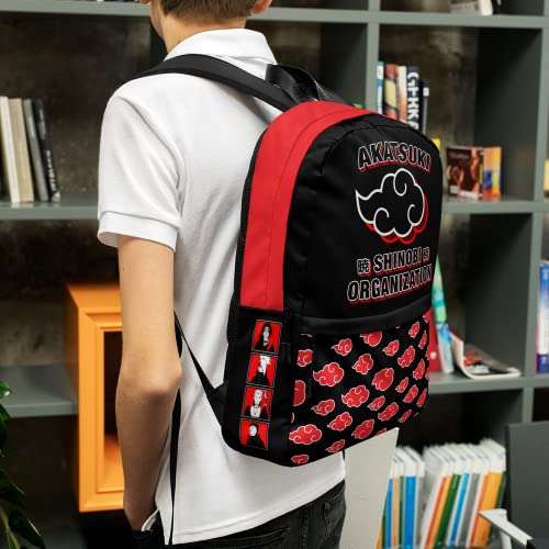 Ripple Junction Naruto Shippuden Akatsuki Organization Backpack Officially Licensed