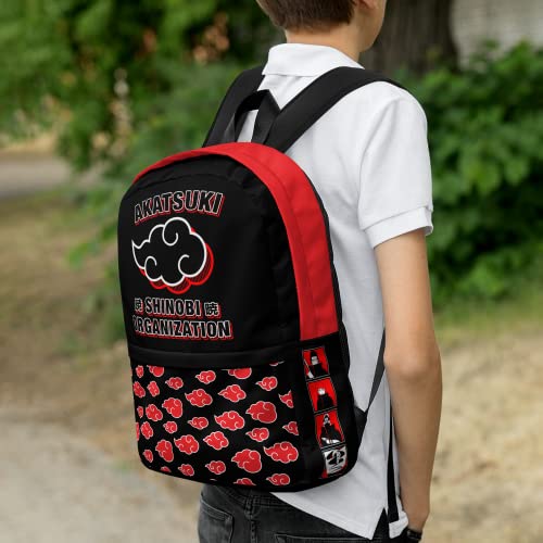 Ripple Junction Naruto Shippuden Akatsuki Organization Backpack Officially Licensed