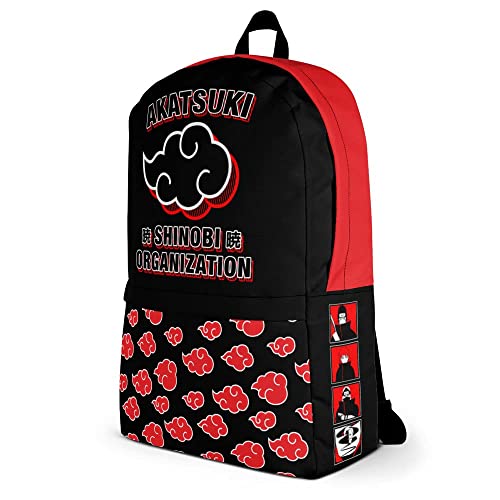 Ripple Junction Naruto Shippuden Akatsuki Organization Backpack Officially Licensed