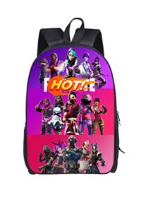 teen backpacks game backpack 3d printed anime bag large capacity travel daypack 1