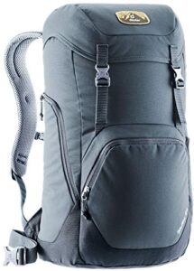 deuter unisex_adult walker 24 daypack, graphite black, 24 l