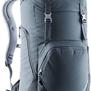 Deuter Unisex_Adult Walker 24 Daypack, Graphite Black, 24 L