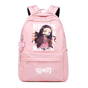 go2cosy anime demon slayer kimetsu no yaiba backpack daypack student bag school bag bookbag