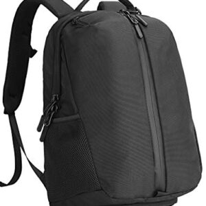 Kah&Kee Compact Gym Work Backpack Waterproof Travel School Bag Good for Laptop and Multipurpose (Black II)