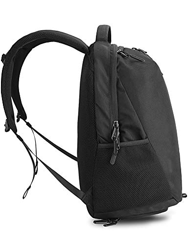 Kah&Kee Compact Gym Work Backpack Waterproof Travel School Bag Good for Laptop and Multipurpose (Black II)