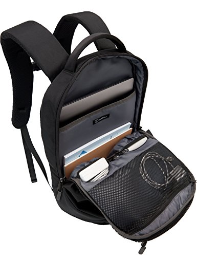 Kah&Kee Compact Gym Work Backpack Waterproof Travel School Bag Good for Laptop and Multipurpose (Black II)