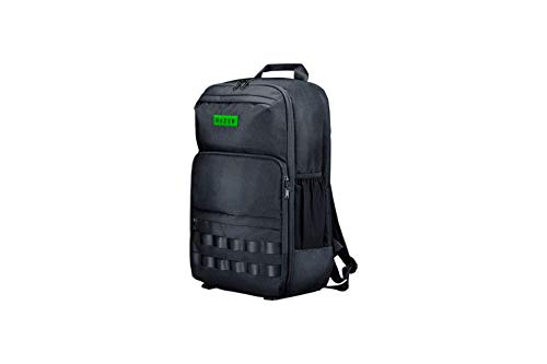 Razer Concourse Pro 18" Backpack: Tear Resistant Bottom - Front Utility Flap for Greater Accessibility - Scratch-Proof Interior - Padded Mesh Weave Straps - Fits Up to 18 inch Laptops - Black