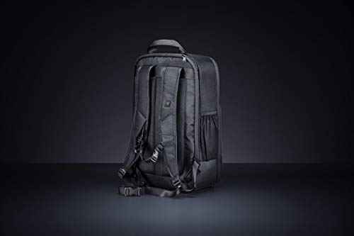 Razer Concourse Pro 18" Backpack: Tear Resistant Bottom - Front Utility Flap for Greater Accessibility - Scratch-Proof Interior - Padded Mesh Weave Straps - Fits Up to 18 inch Laptops - Black