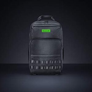 Razer Concourse Pro 18" Backpack: Tear Resistant Bottom - Front Utility Flap for Greater Accessibility - Scratch-Proof Interior - Padded Mesh Weave Straps - Fits Up to 18 inch Laptops - Black