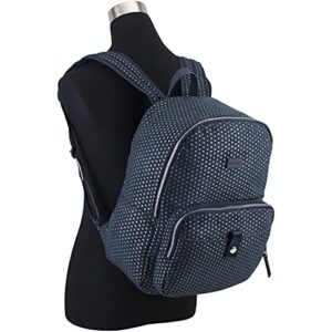 BODHI Township Backpack - Navy/Glitter Dots