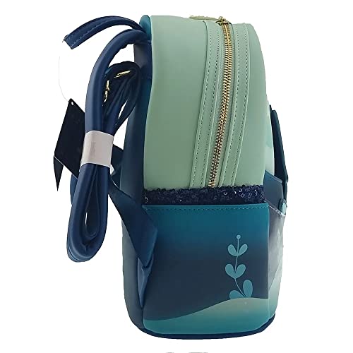 Loungefly Disney Mini Backpack, The Little Mermaid Sidekicks, Flounder Sebastian