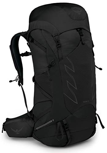 Osprey Talon 44 Men's Hiking Backpack, Stealth Black, Large/X-Large