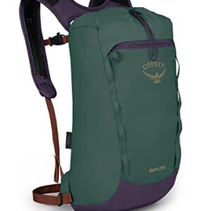 Osprey Daylite Cinch Daypack, AXO Green/Enchantment Purple