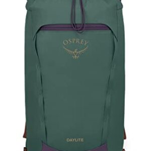 Osprey Daylite Cinch Daypack, AXO Green/Enchantment Purple