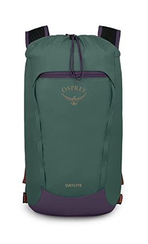 Osprey Daylite Cinch Daypack, AXO Green/Enchantment Purple