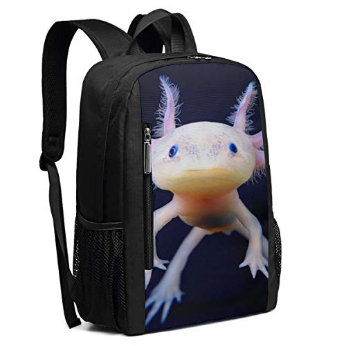 Mexican Axolotl School Rucksack College Bookbag Lady Travel Backpack Laptop Bag for Boys Girls