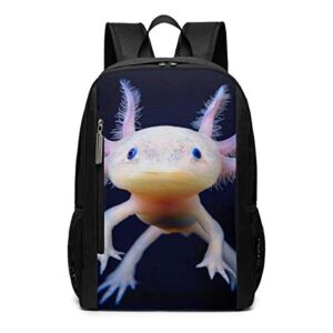 Mexican Axolotl School Rucksack College Bookbag Lady Travel Backpack Laptop Bag for Boys Girls