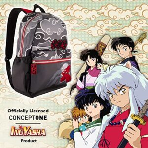 Concept One InuYasha 13 Inch Sleeve Laptop Backpack, Padded Computer Bag for Commute or Travel, Multi