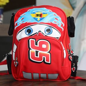 Toddler Kid Boys Girls Backpack Waterproof Cartoon Comic Kindergarten Children Snack Nursery School Backpack 3-5 Years (red1)