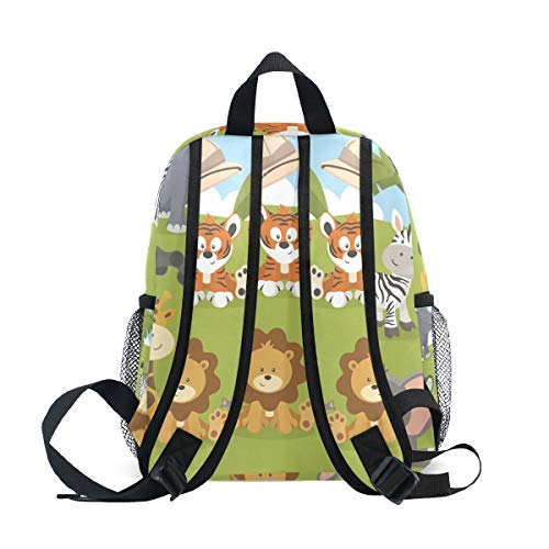 Kids Backpack Woodland Animals Preschool Bag for Toddler Boy Girls Schoolbag