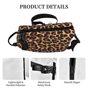 Cool Cheetah Leopard Sling Bag Crossbody Backpack Shoulder Chest Daypack Lightweight for Men Women Travel Hiking