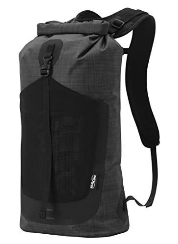 SealLine Skylake 18-Liter Minimalist Waterproof Daypack, Heather Gray, LTR