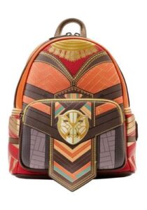 black panther okoye cosplay mini backpack