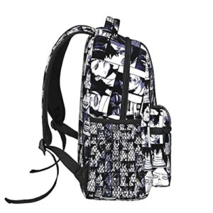 My Comics Hero Cartoon Academia Backpack, Polyester Anime Shoulders Backpacks, Fashion Bag, Custom Day Pack