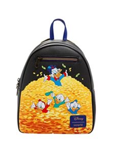 loungefly disney ducktales money bin mini backpack