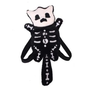 bestmaple skeleton backpacks for girls cute skull plush shoulder bag cute demon animal halloween