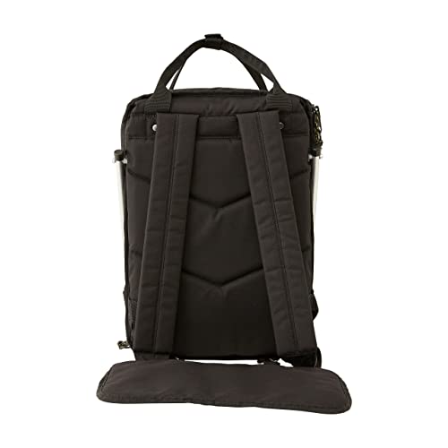 Caterpillar Tilt Back Backpack, Grey/Black, One Size