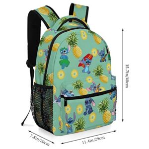 Eidolon Artsy Stitch Backpack Girl's Boy's Adult's 16 Inch Double Strap Shoulder School Bookbag [Water Resistant] Fits Laptop