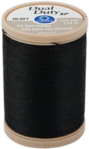 coats & clark dual duty xp heavy 125 yd black