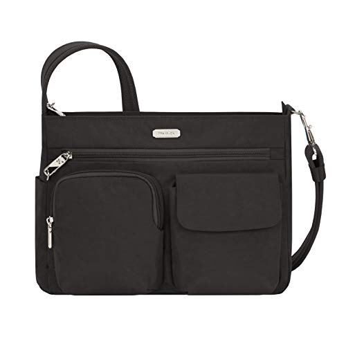 Travelon Patch Crossbody, Black, Patch Crossbody