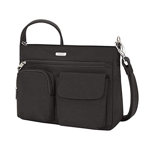 Travelon Patch Crossbody, Black, Patch Crossbody