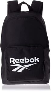 reebok backpack, black/black, one size