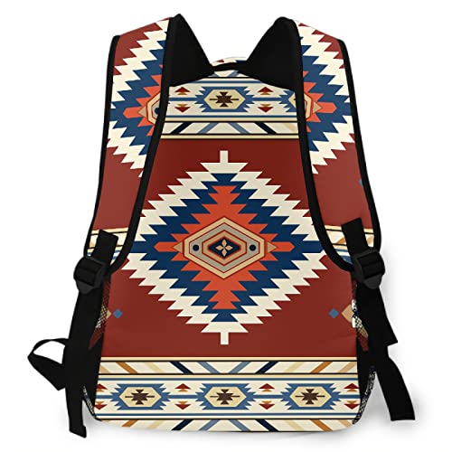 Aztec Backpack Tribal Western backpack for Boys Girls Elementary School Navajo Bags Back to School Gift Bookbag 2nd 3rd 4th 5th 6th Grade