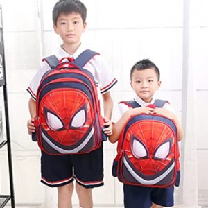 JIAJIAMIN Toddler Kid Boys Backpack 3D Print Comic Cartoon Comic Children Kindergarten Lightweight Elementary Bookbags (C)