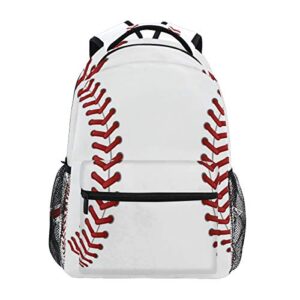 nander backpack travel sport baseball print pattern school bookbags shoulder bag for mens boys