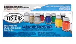 testors acrylic value finishing paint set – 9196t,multicolor