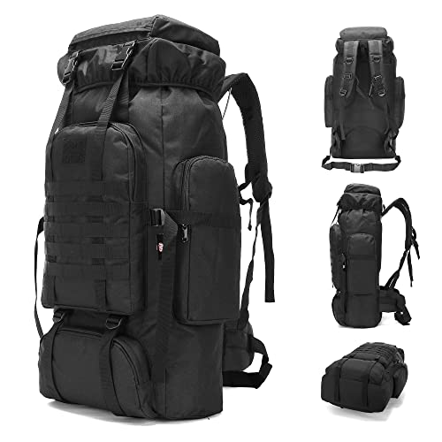 70L Camping Hiking Backpack Tactical Backpack Military Molle Rucksack Backpack for Outdoor