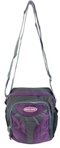 maxx gear unisex excursion organizer shoulder bag day pack (purple)