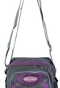 Maxx Gear Unisex Excursion Organizer Shoulder Bag Day Pack (Purple)