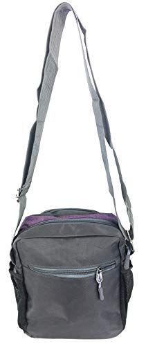 Maxx Gear Unisex Excursion Organizer Shoulder Bag Day Pack (Purple)