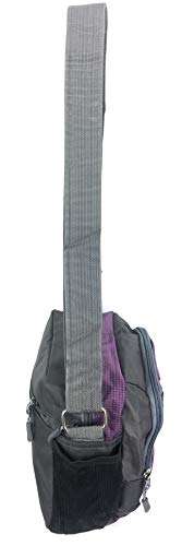 Maxx Gear Unisex Excursion Organizer Shoulder Bag Day Pack (Purple)