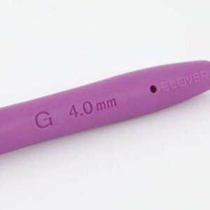 Clover Amour Crochet Hook: 4.0mm, 4.00mm, Multicoloured