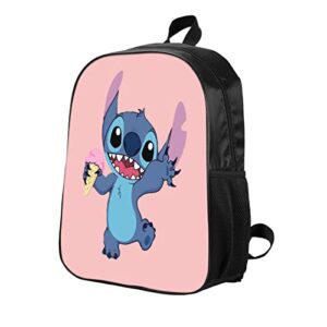 Ervkgm Cartoon Backpack School Bag Bookbag Cute 17 Inch with Lunch Bag Tote and Pencil Case Box Pouch for Boys Girls