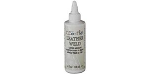 tandy leather eco-flo leather weld adhesive 4 oz. 2655-01