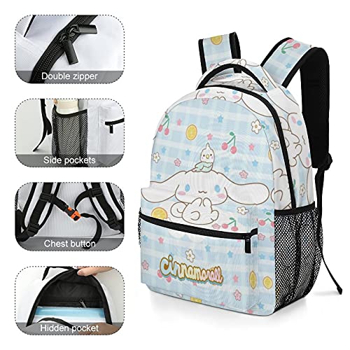 Cinn-amo-roll backpack packsack comfortable book bag suitable for men women​hiking camping picnic